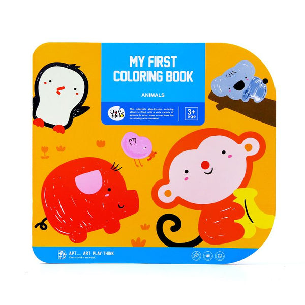 My First Coloring Book-Animals – FirstSmile PK